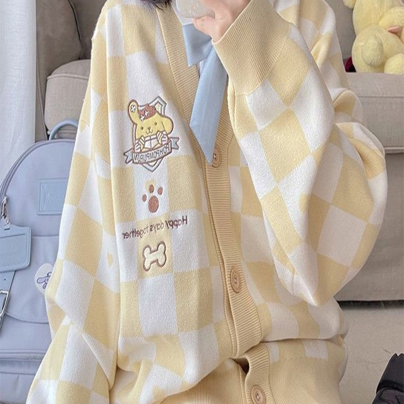Nibimi cute Pom Pom Purin JK cardigan NM1967 – nibimi